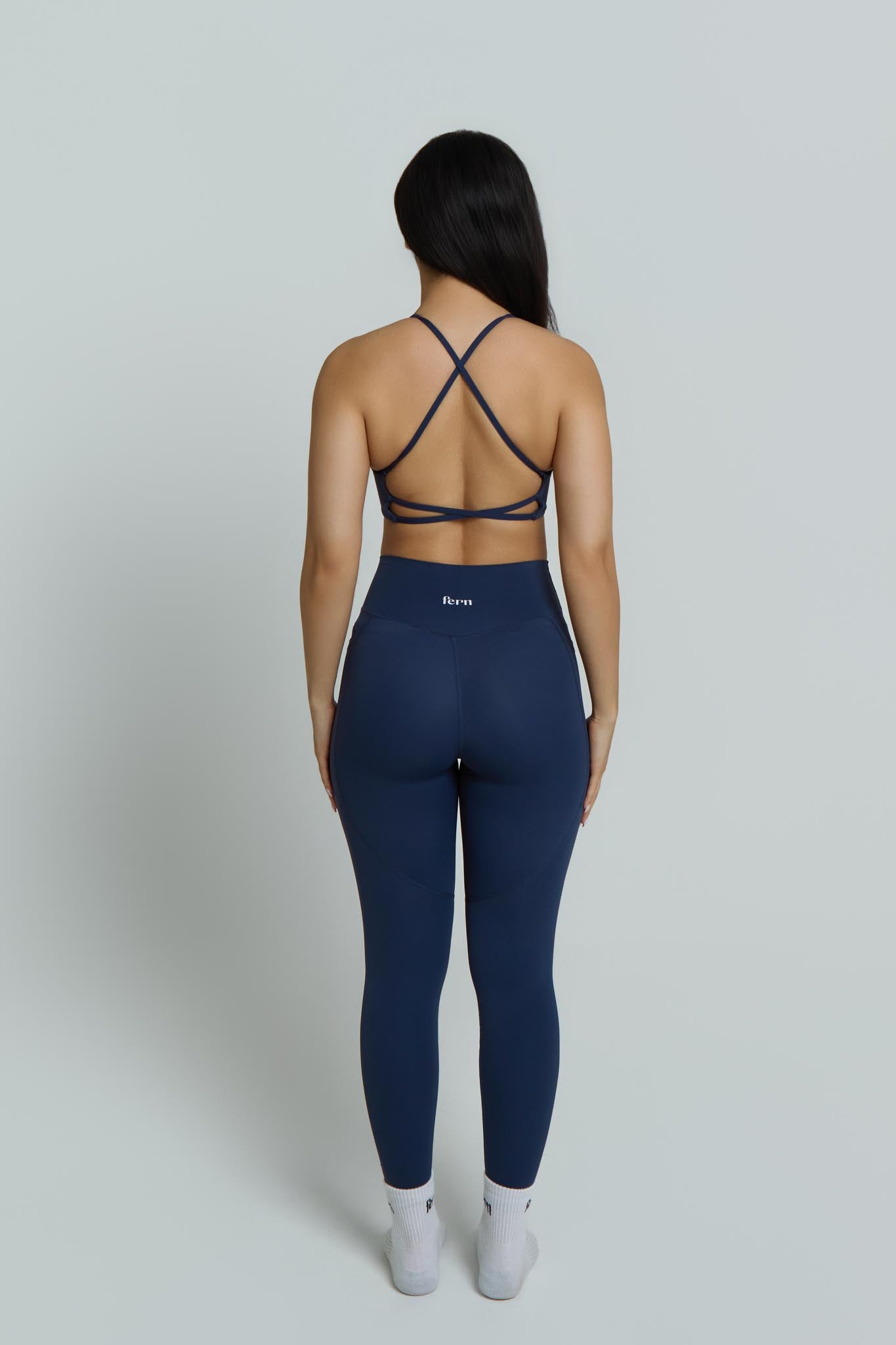 Core Pocket Leggings | Navy Blue – Fern Fitness