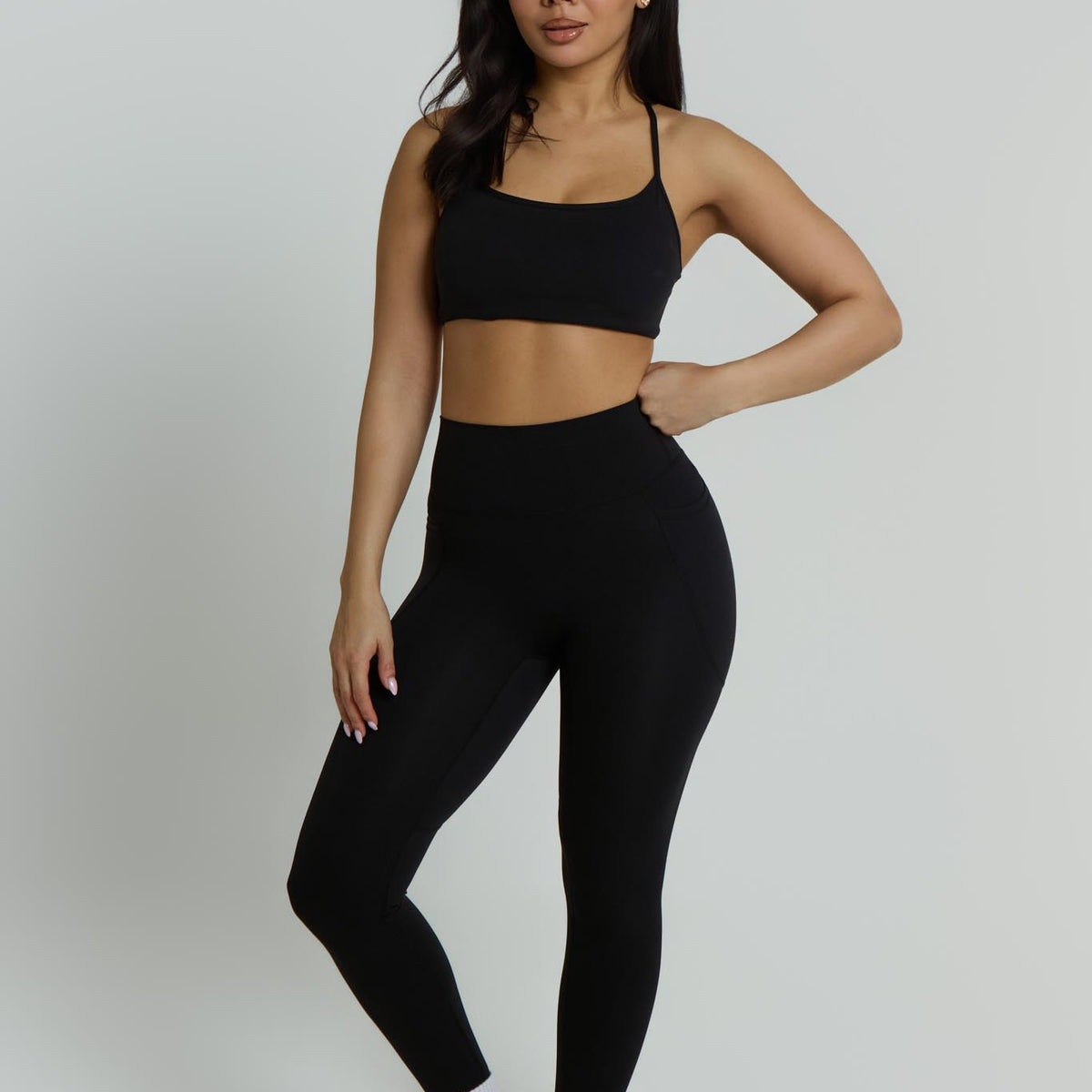 Core Pocket Leggings | Shadow Black – Fern Fitness